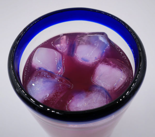 Butterfly Pea Flower Lemonade - The Busy Vegetarian