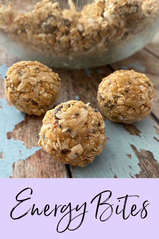 Easy Energy Bites - The Busy Vegetarian