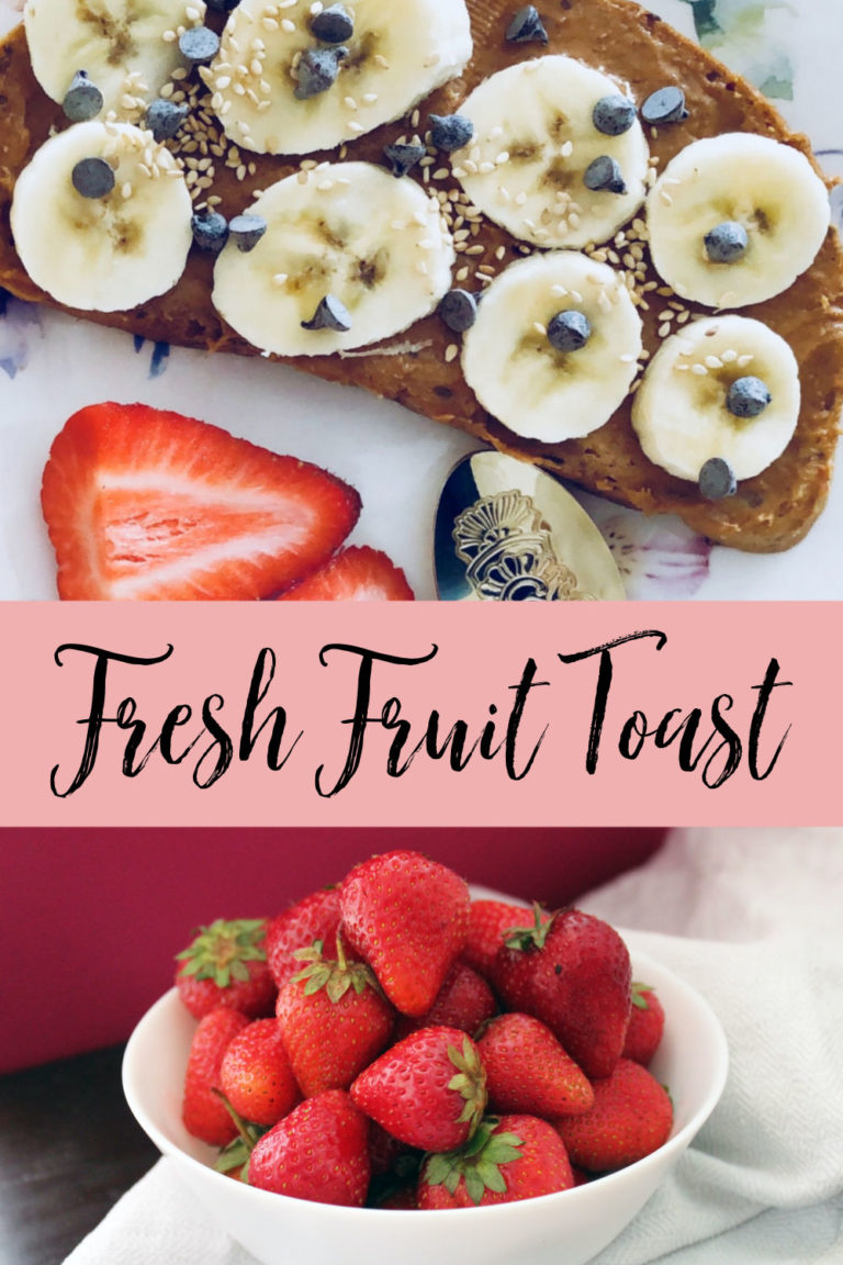 Fruit Toast - The Busy Vegetarian