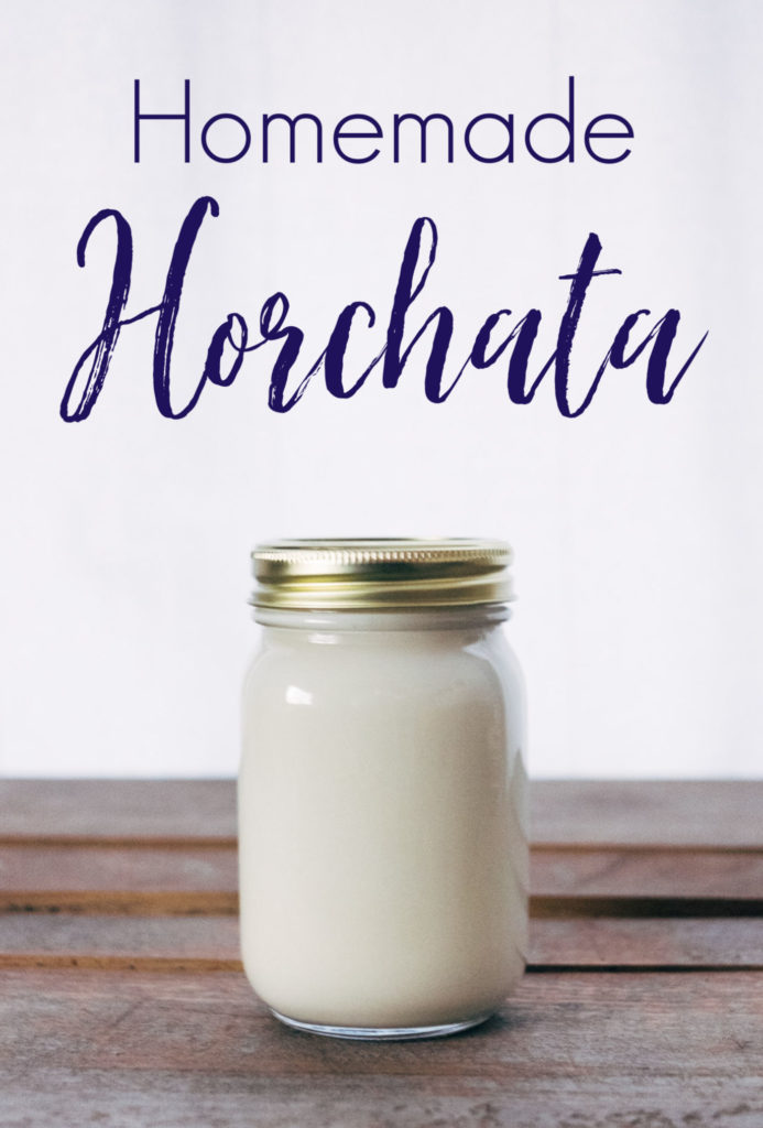 Homemade Horchata - The Busy Vegetarian