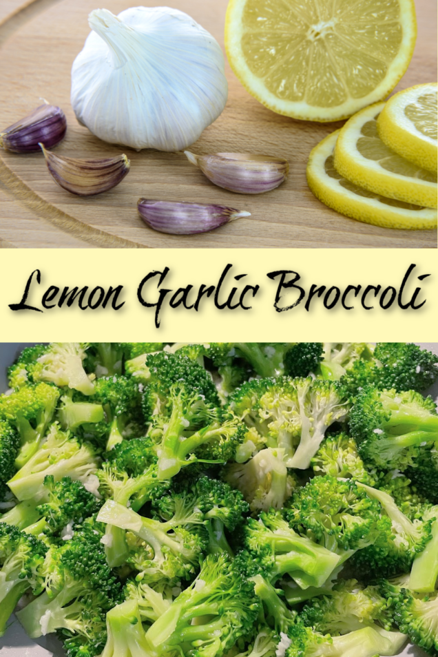Lemon Garlic Broccoli - The Busy Vegetarian