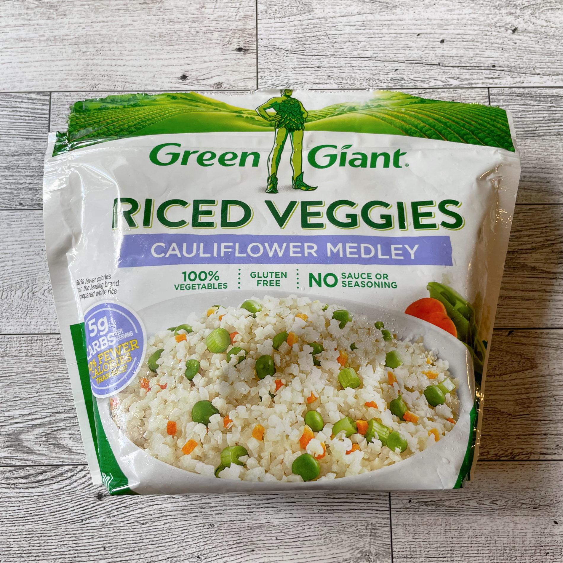 Riced Cauliflower with Veggies Stir Fry - The Busy Vegetarian