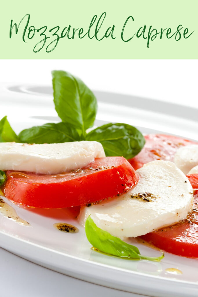 Mozzarella Caprese - The Busy Vegetarian