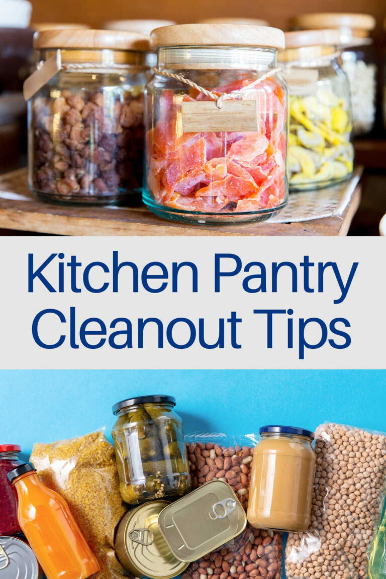 Kitchen Pantry Clean Out Tips - The Busy Vegetarian
